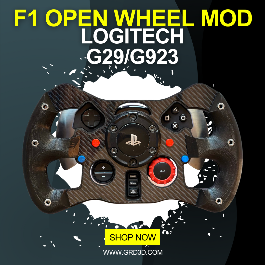 Logitech G29/G923 F1 Wheel – GRD3D