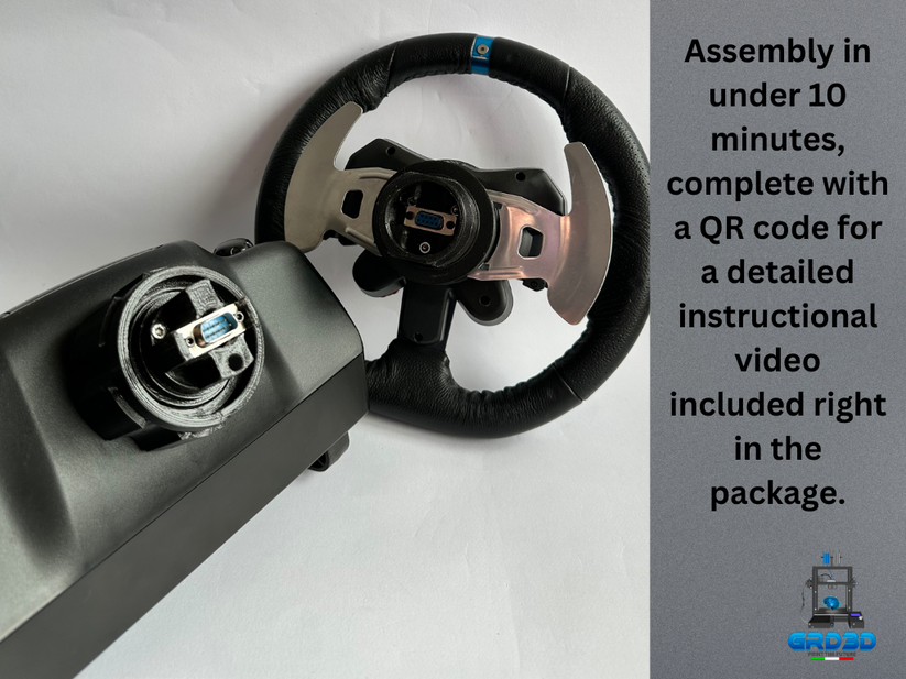 Quick release kit for Logitech G27/G29/G920/G923 – GRD3D