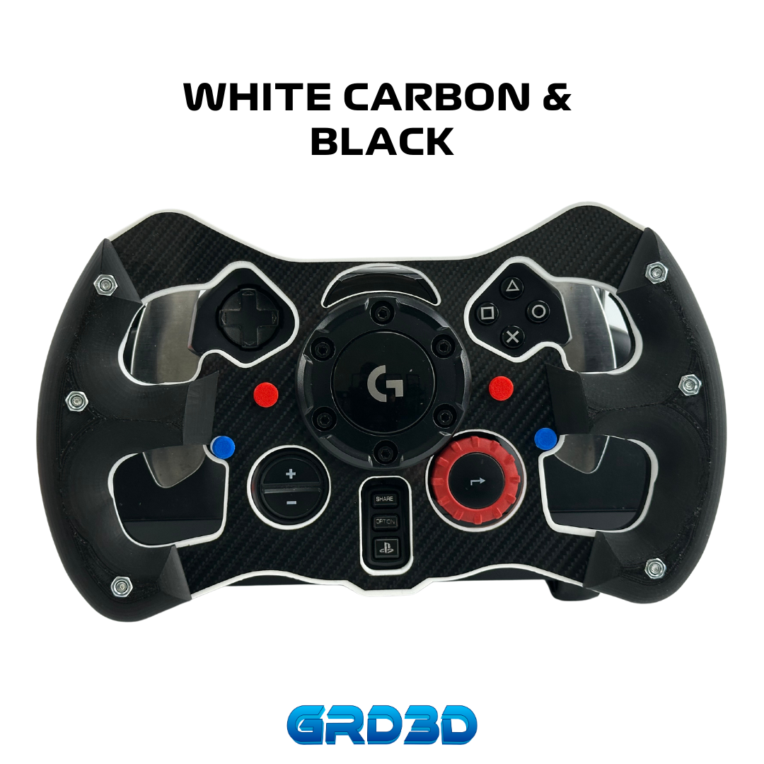 F1 Open Wheel Mod for Logitech G29 & G923 White Version – GRD3D